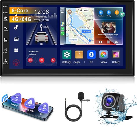 Hodozzy Autoradio Android 4G 64G 8 Core Con Wireless Carplay Android