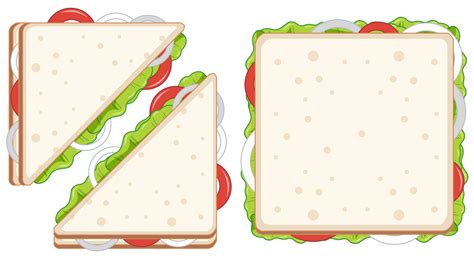 Meatloaf Sandwich Clip Art