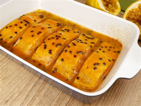 Salmão ao Molho de Maracujá Cook n Enjoy