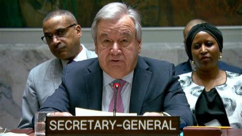 Nach Irans Angriff auf Israel Guterres fordert maximale Zurückhaltung