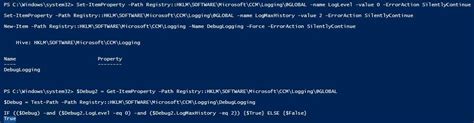 ConfigMgr Debug Logging The Easy Way Using System Center Configuration