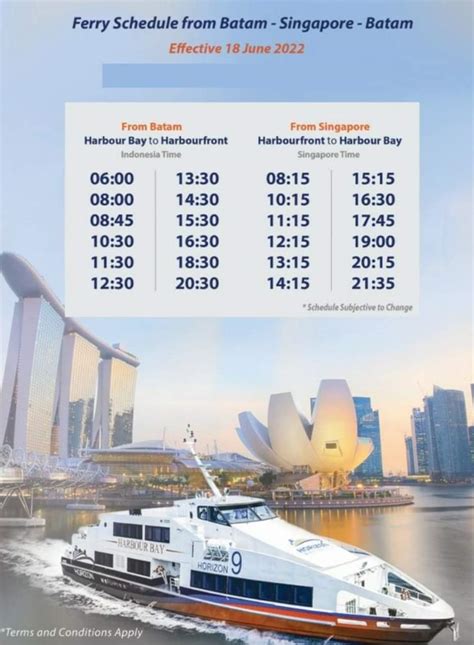 Jadwal Kapal Harbour Bay