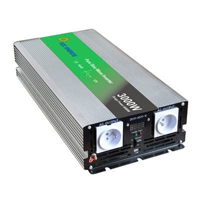 Convertisseur 12V 220V Pur Sinus 3000W USB 5V Solardeal