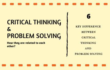 What Are The Major Steps To Critical Thinking As It Relates To Problem