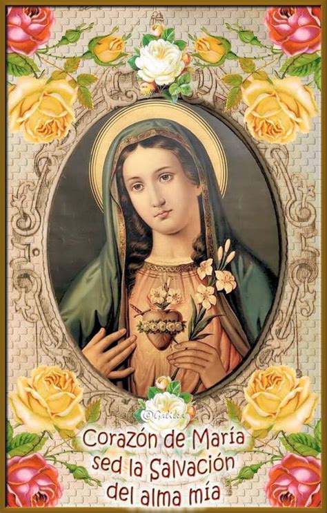 Virgen María Ruega por Nosotros ORACIONES AL INMACULADO CORAZON