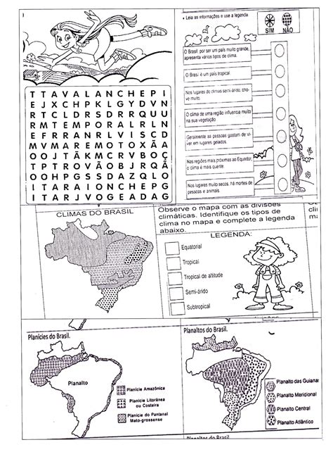 Hist Ria E Geografia T Por Dentro Atividades Sobre T Pico