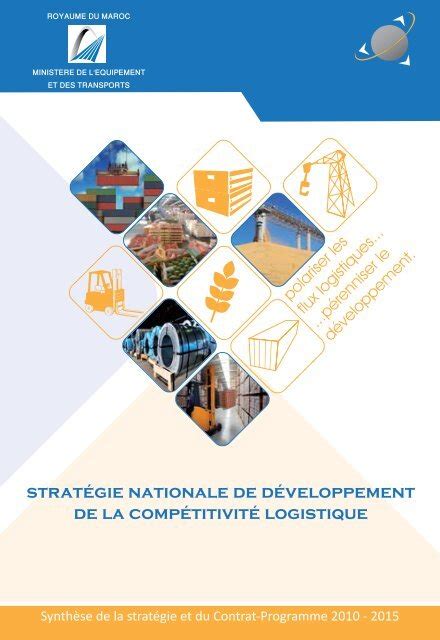 stratégie nationale de développement de la compétitivité logistique