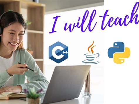 teach java c python programming languages upwork