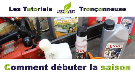 Tutoriel Tronçonneuse n14 Comment réviser votre tronconneuse avant