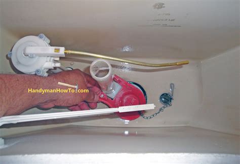 How To Replace A Toilet Fill Valve Handymanhowto