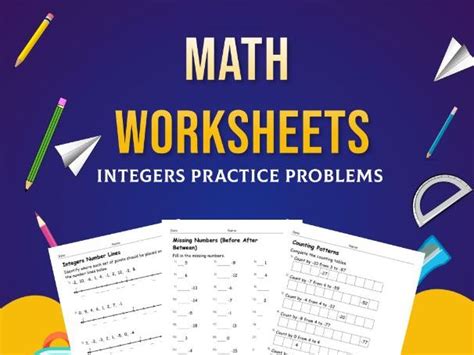 operations with integers activities teaching resources