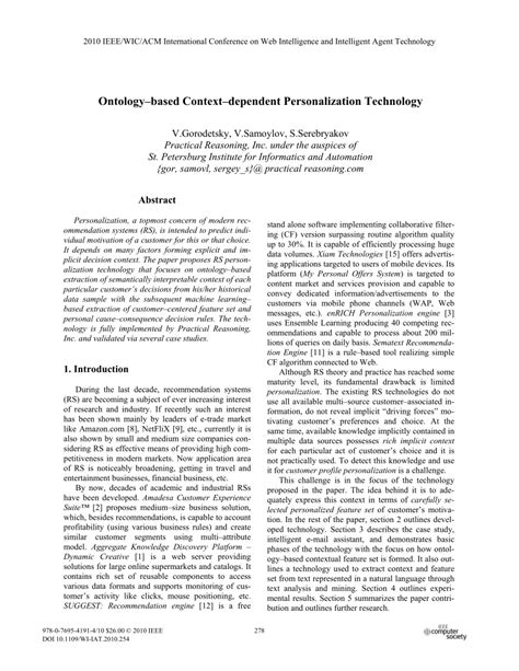 pdf ontology based context dependent personalization technology