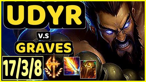 Aribo Udyr Vs Graves Kda Jungle Gameplay Euw Ranked