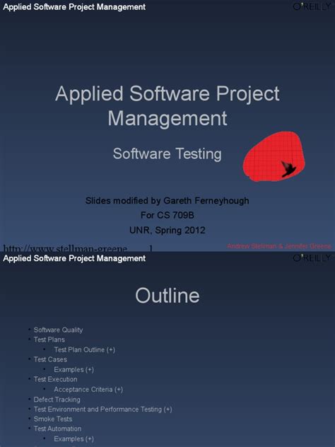 applied software project management pdf software testing software