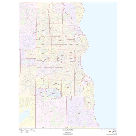 Milwaukee Zip Code Map Vikky Jerrilyn