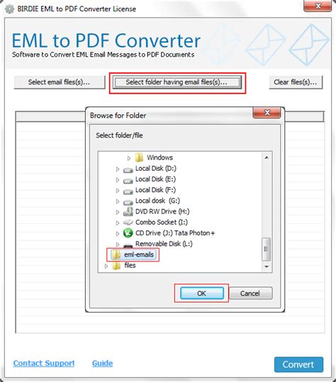 eml to pdf converter to convert eml files to adobe pdf in batch