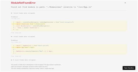 React Native Codesandbox