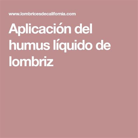 Aplicación del humus líquido de lombriz Vermicomposting Lockscreen