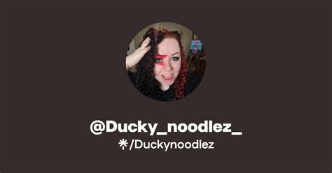 Ducky Noodlez Instagram TikTok Linktree