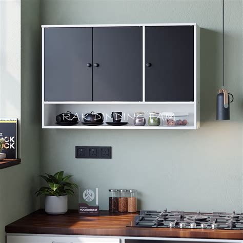 Jual Kitchen Set Atas 3 Pintu Minimalis Lemari Gantung Rak Dapur