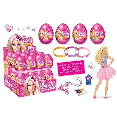 Barbie Chocolate Eggs With Trendy Gifts For Girls