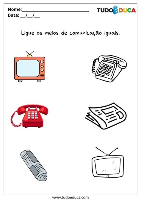 10 Atividades sobre Meios de Comunicação para a Educação Infantil