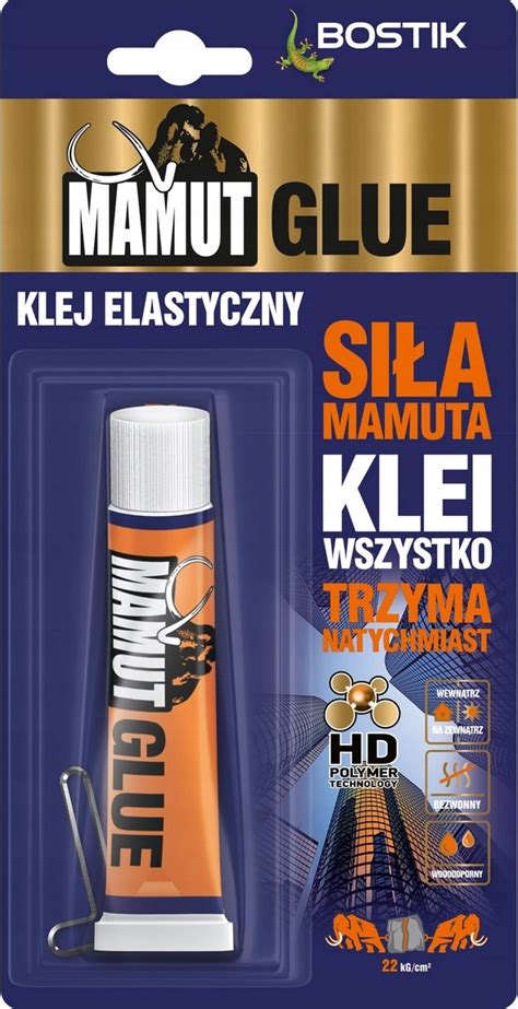 Bostik Mamut Glue Klej Uniwersalny Ml Bia Y Do Wszystkiego G Super