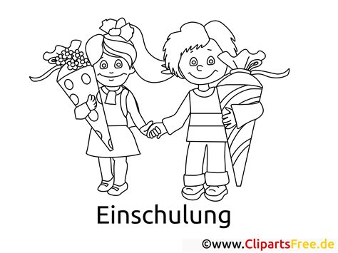 Bild Zum Ausmalen Einschulung