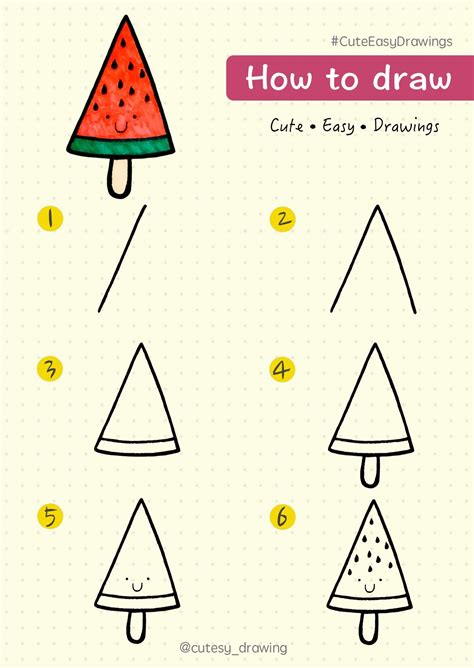 How To Draw A Popsicle Step By Step At Drawing Tutorials