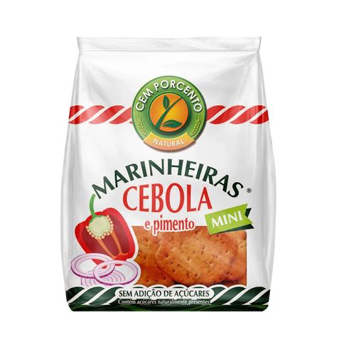 Mercadão Pingo Doce Bolachas Marinheiras Mini de Cebola e Pimento