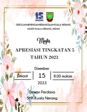 Majlis Apresiasi Tingkatan Zafirahzohdi Flip Pdf Anyflip