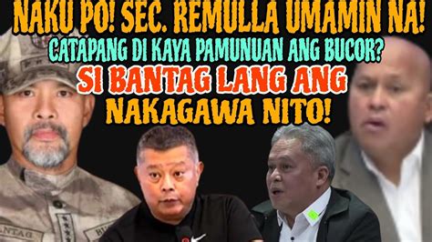SI BANTAG LANG ANG NAKAGAWA NITO REMULLA AT CATAPANG UMAMIN NA MGA