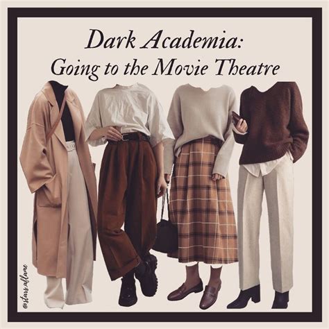 Dark Academia Aesthetic Outfits Summer Prestastyle