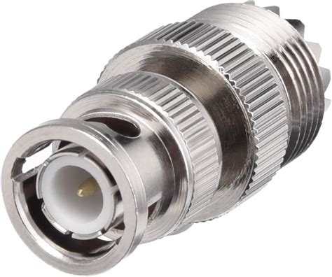 Amazon Uxcell BNC Male To UHF Female 5 8 24 Cable Adapter