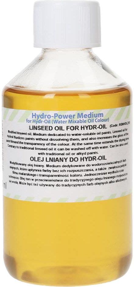 Renesans Olej Lniany Do Farb Hydr Oil Ml Ceny I Opinie Ceneo Pl