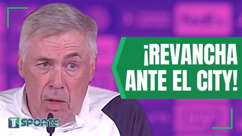 Esto DIJO Carlo Ancelotti De VOLVER A ENFRENTAR A Pep Guardiola Y