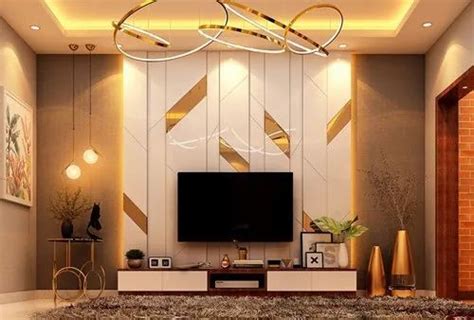 Modern Tv Unit Interior Design For Home At Best Price In Gurugram
