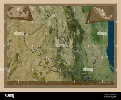 Sintético 97 Foto Mapa De San Luis Potosi Con Nombres Alta Definición