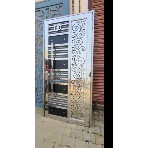 Modern Silver Stainless Steel Gate For Home 8x6 Feet At Rs 400 Kg In