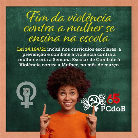 Agora é Lei Combate à violência contra a mulher se ensina na escola