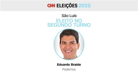 Eduardo Braide Podemos é eleito prefeito de São Luís CNN Brasil