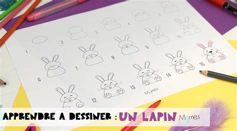 Apprendre à dessiner un Lapin Momes net