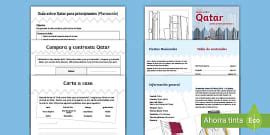 Hojas Para Colorear Estadios En Qatar Mindfulness Twinkl