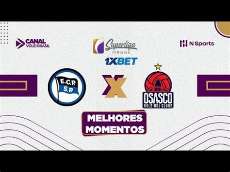 Pinheiros X Osasco Melhores Momentos Superliga Feminina