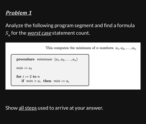 solved analyze the following program segment and find a