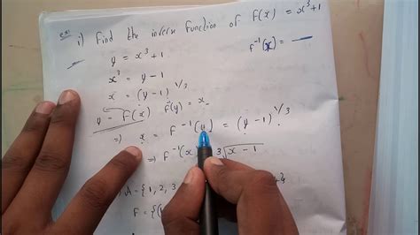 inverse of a function relations and functions discrete mathematics ou education youtube
