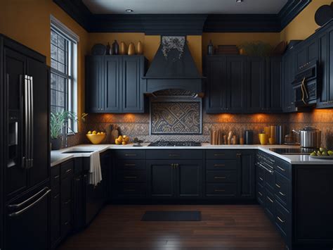 Best Paint Color Schemes For Kitchens With Dark Cabinets Iconic Linen