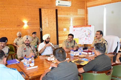 Punjab Police India On Twitter A High Level Security Review With All