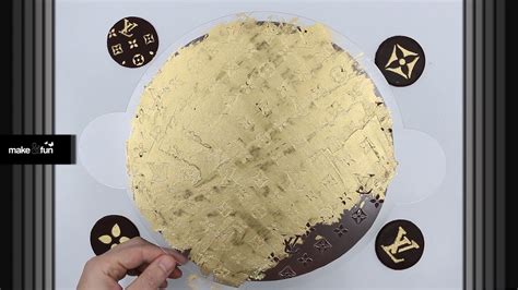 Louis Vuitton Cake Decorating Cookie Piping Gel Designer Cake