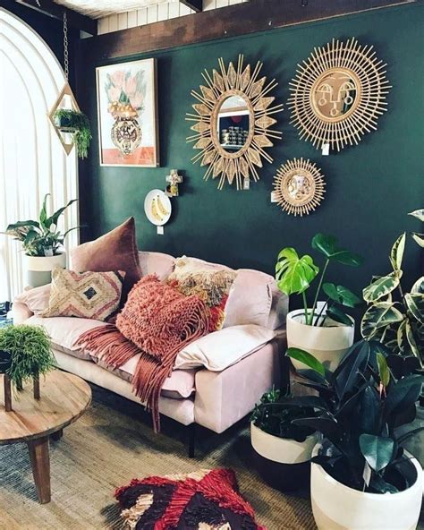 47 Romantic Bohemian Style Living Room Design Ideas Rengusuk
